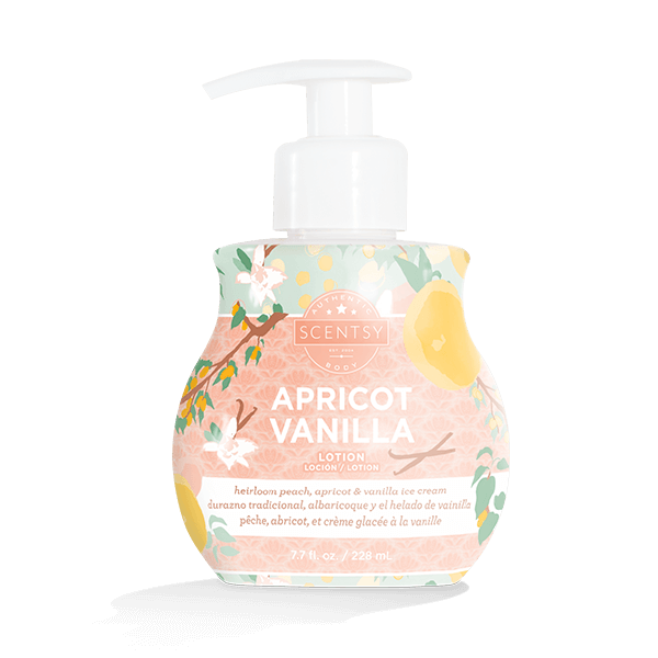 Scentsy Apricot Vanilla Lotion | Home Fragrance Biz | Canada