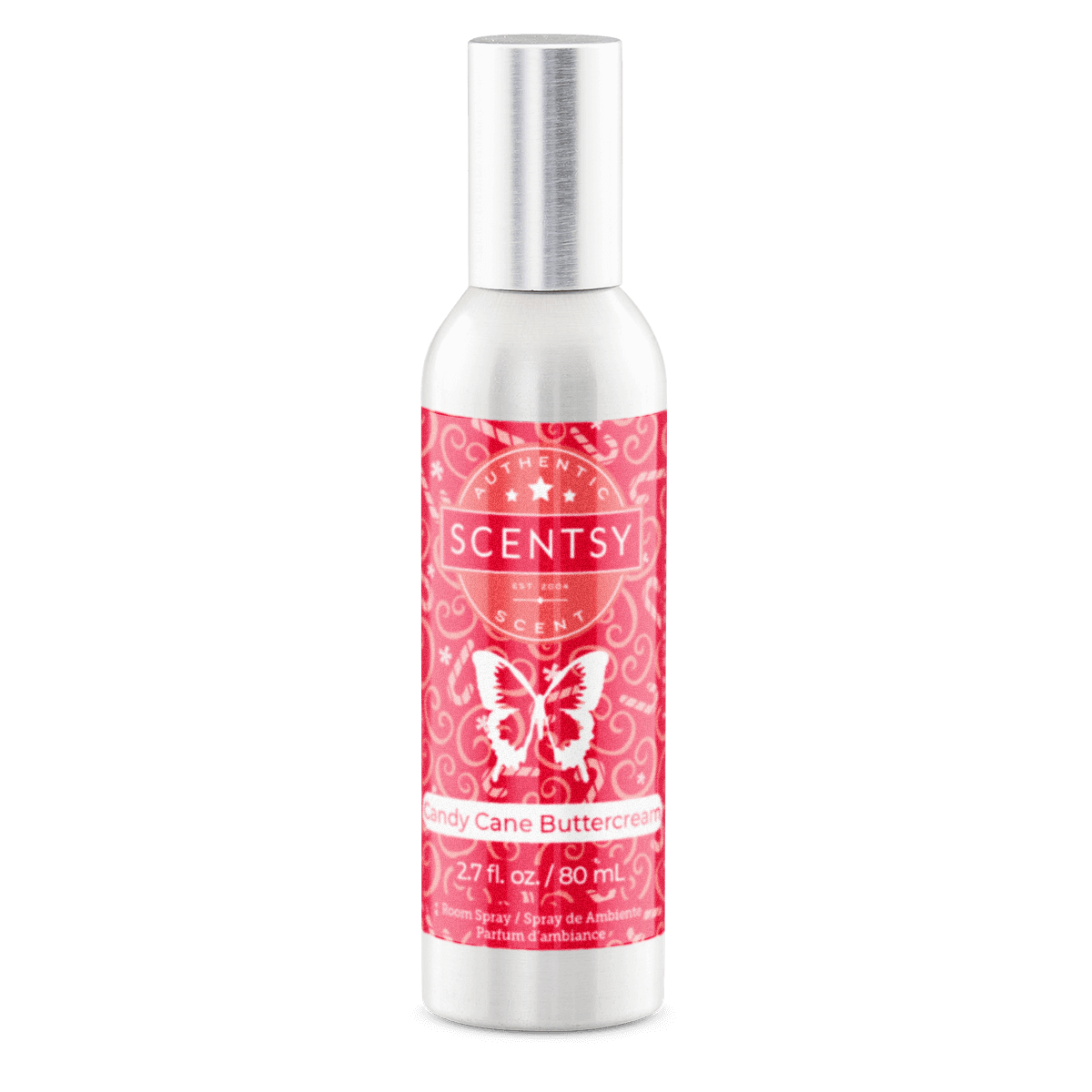 Scentsy Candy Cane Buttercream Room Spray | Home Fragrance Biz | Canada